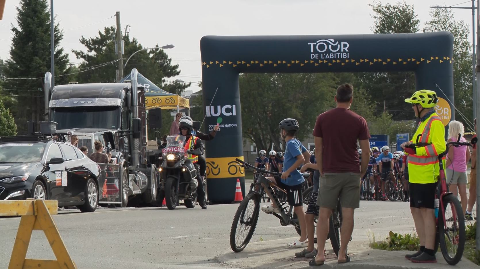 Une première étape entre Val-d'Or et Amos pour le Tour de l'Abitibi - Noovo Abitibi-Temiscamingue