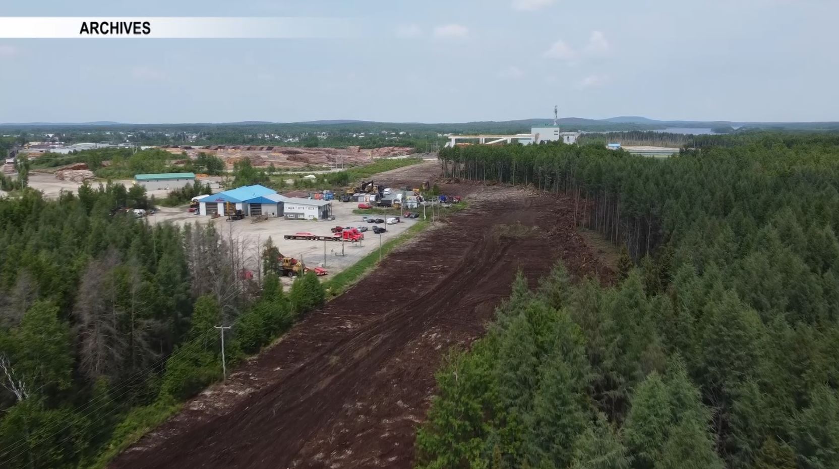 Senneterre : Projets de réaménagement des tranchées coupe-feu - Noovo ...